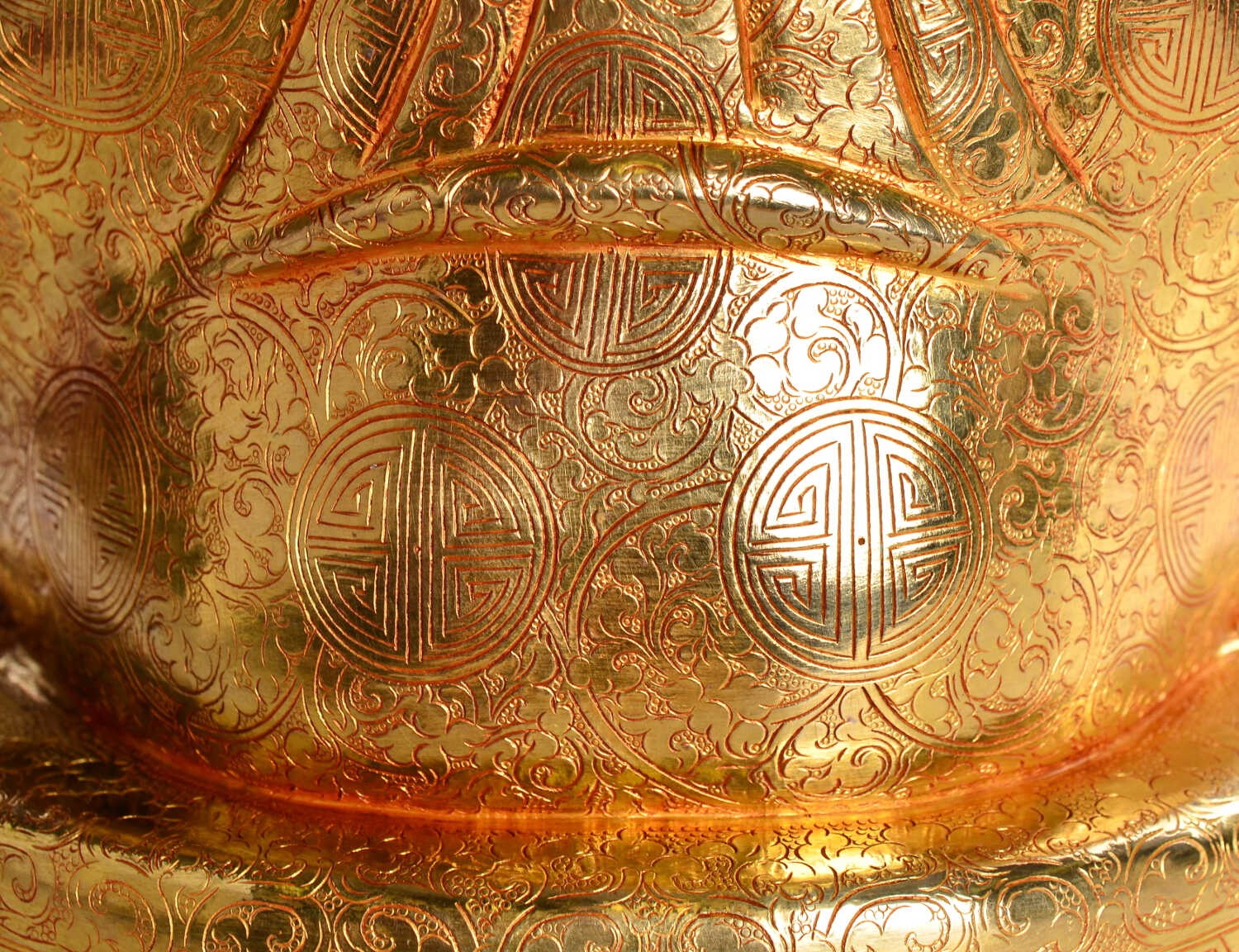 Marpa Buddha Replika Statue vollfeuervergoldet 22 cm Nepal kaufen