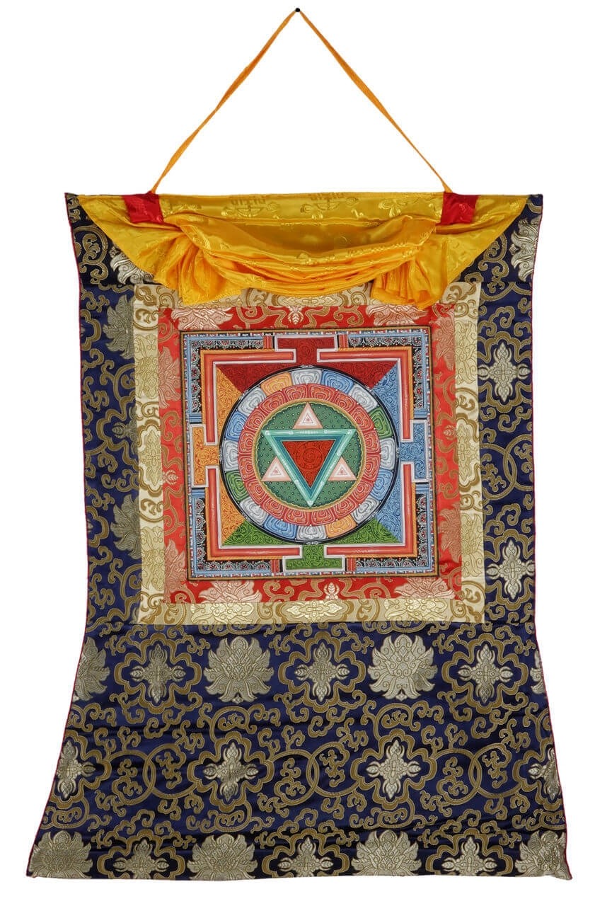 Thangka Yantra Matangi - 66x83 cm I Buddhafiguren.de