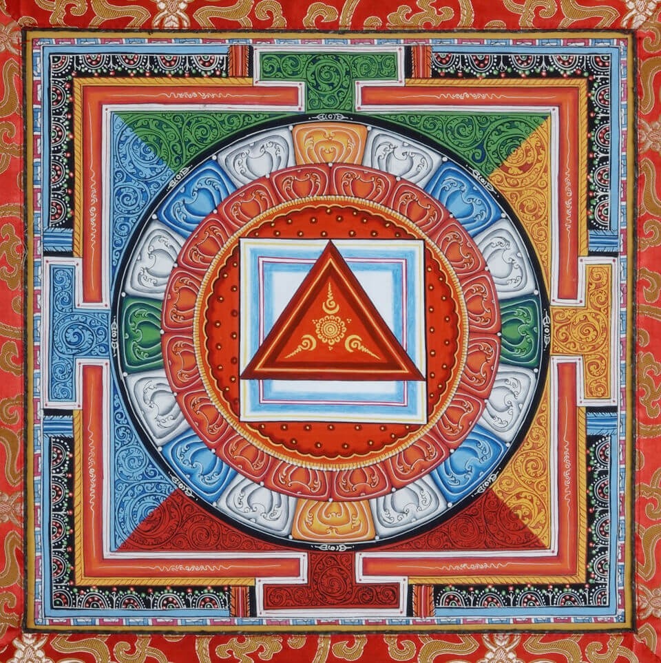 Thangka Yantra Tara I - 66x83 cm kaufen I Buddhafiguren.de