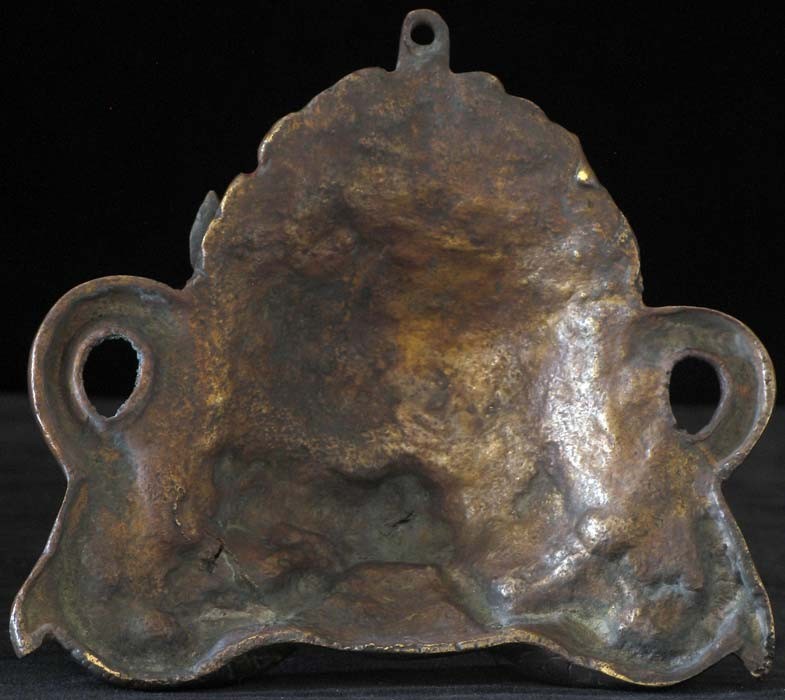 Chhepu Maske 18 cm Messing