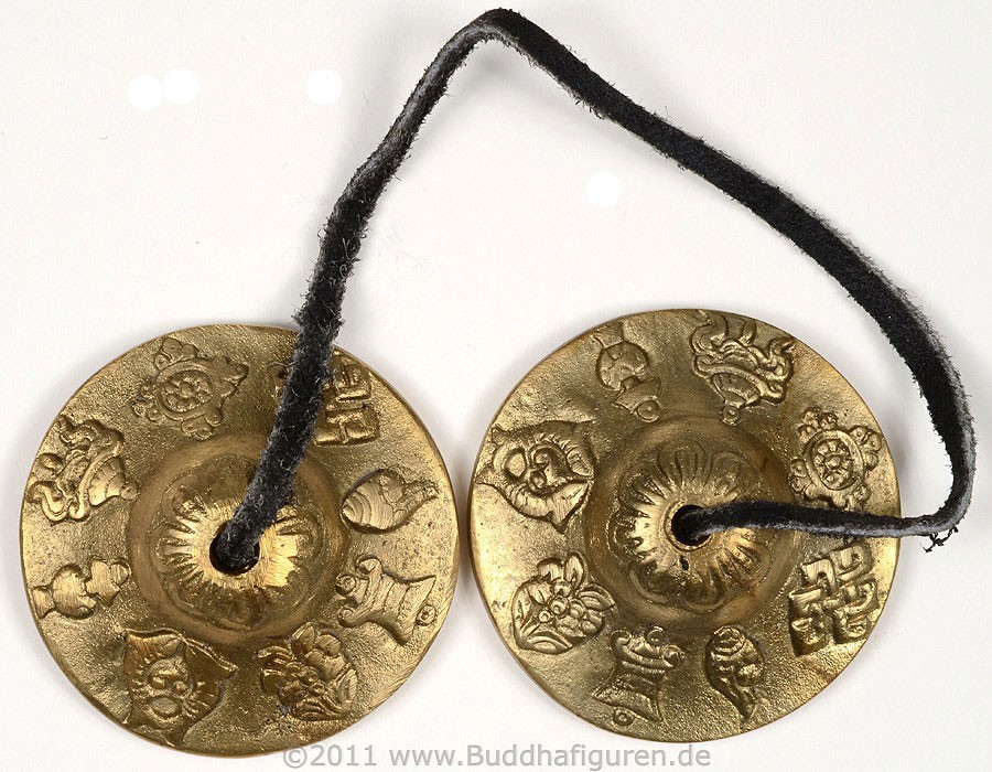 Tibetische Zimbel, Zimbeln - Tingsha