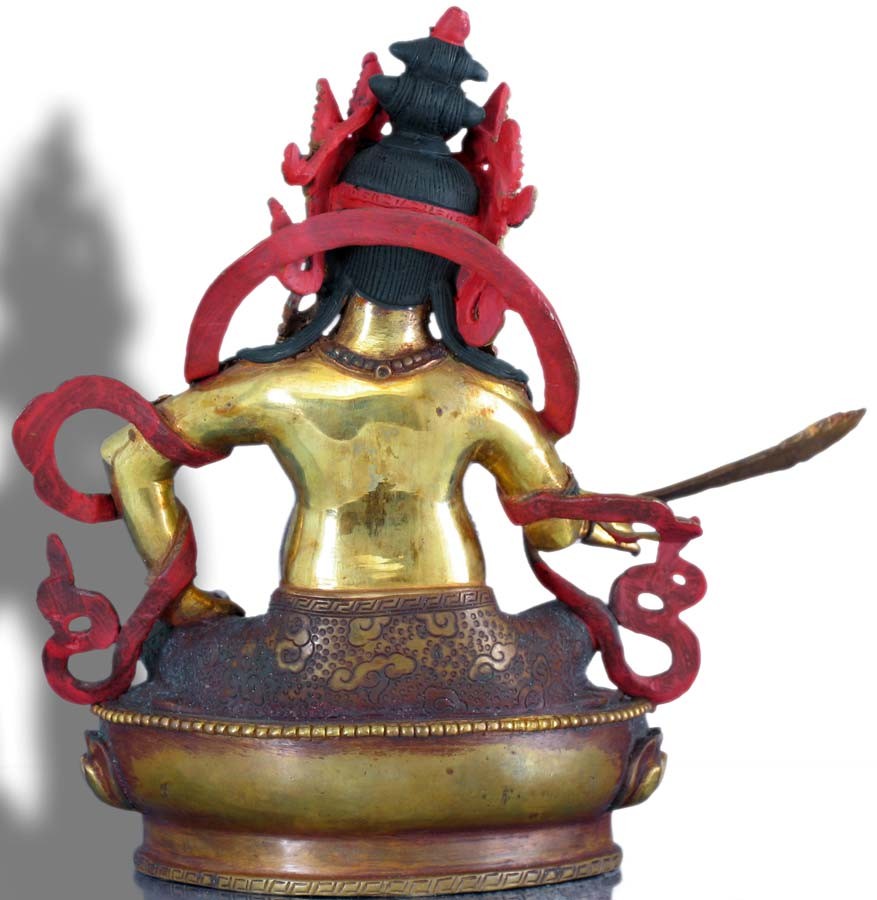 Virudhaka sitzend 20 cm Buddha figur