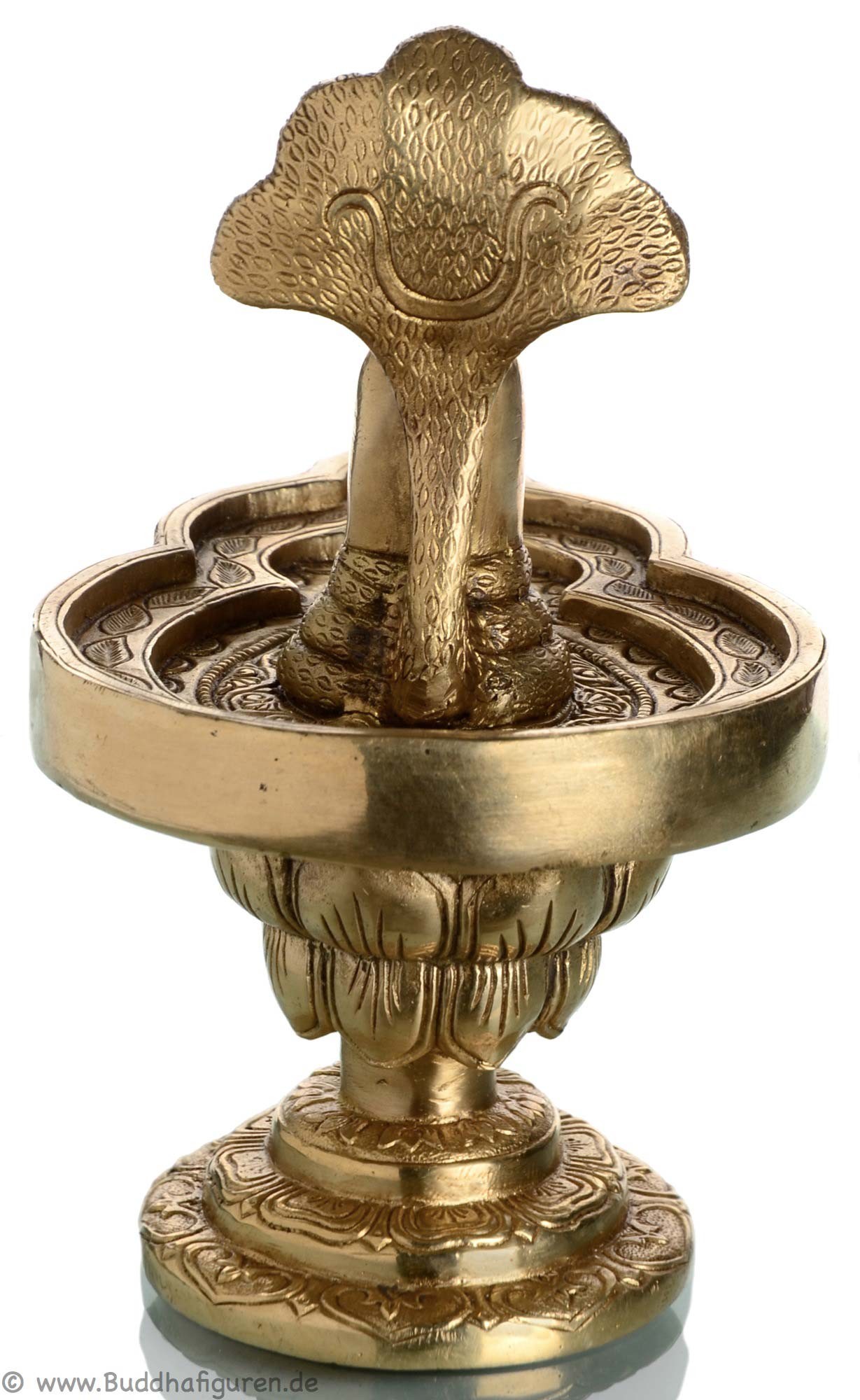 Shiva lingam 23,5 cm high Messing