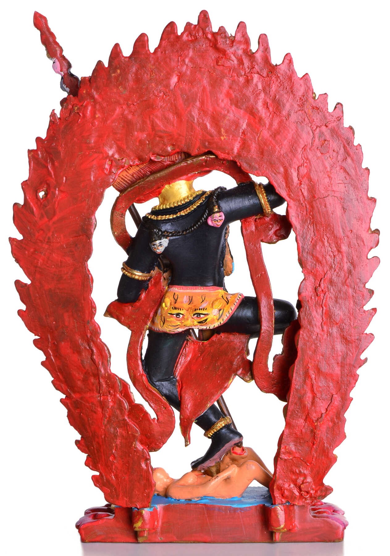 Statuen Simhamukha feuervergoldet , Statuen , Simhamukha ca. 15,5 cm ...