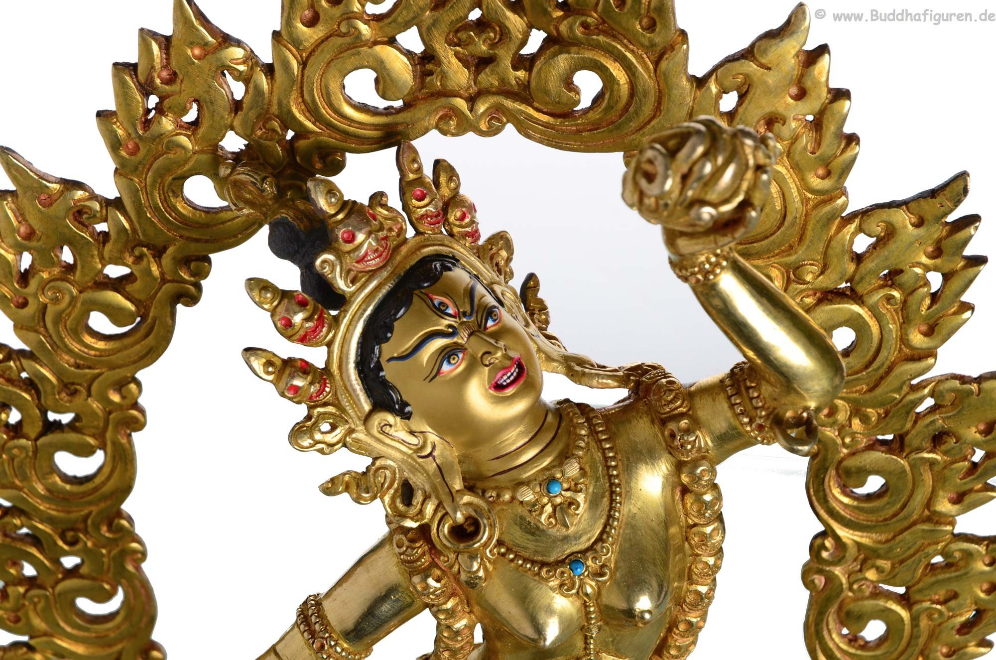 Vajra Yogini Statue vollfeuervergoldet
